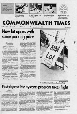 "Commonwealth Times 2000-09-07"